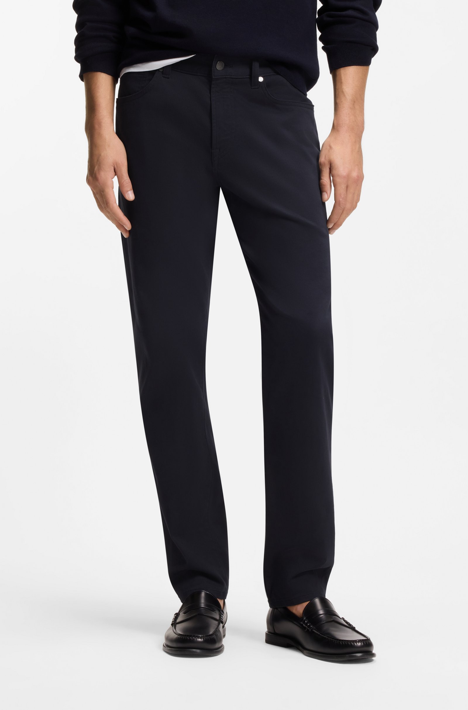 HUGO BOSS Hugo Boss Casual Pants with Belt Loops